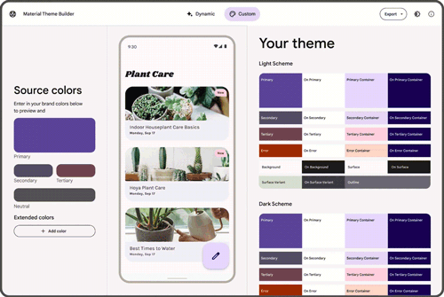 Material Design 是 Google 打造的、具有超强表现力和适应性的设计系统-APP开发教程
